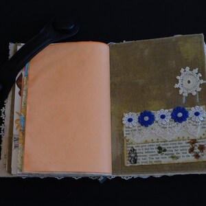 Lace Covered Junk Journal - Etsy