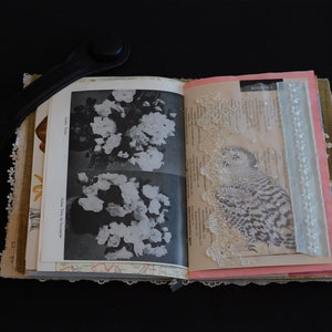 Lace Covered Junk Journal - Etsy