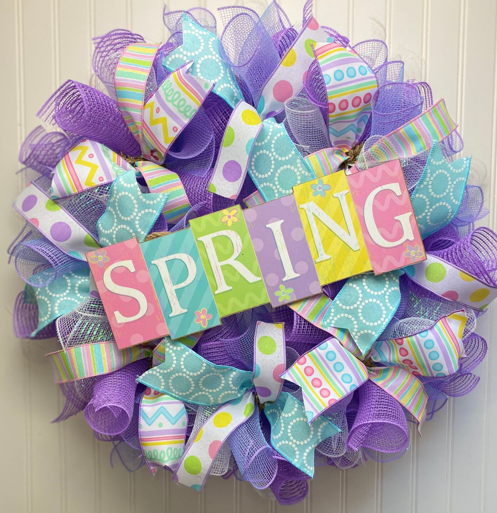 Spring Wreaths for Front Door Spring Wreath Spring Decor - Etsy