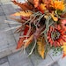 Fall Faux Flower Urn Filler: Autumn Porch Decor Centerpiece, Fall Front ...