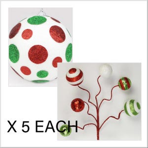 Grinch Christmas Tree Kit, Green Monster Christmas Tree Kit, Grinch ...
