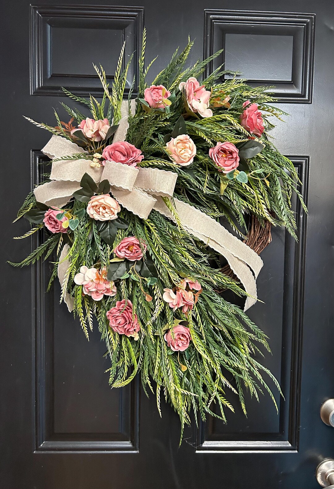 Year Round Wreath, Everyday Wreaths, Hydrangea Wreath, Front Door ...