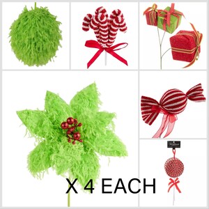 Grinch Christmas Tree Kit, Green Monster Christmas Tree Kit, Grinch ...