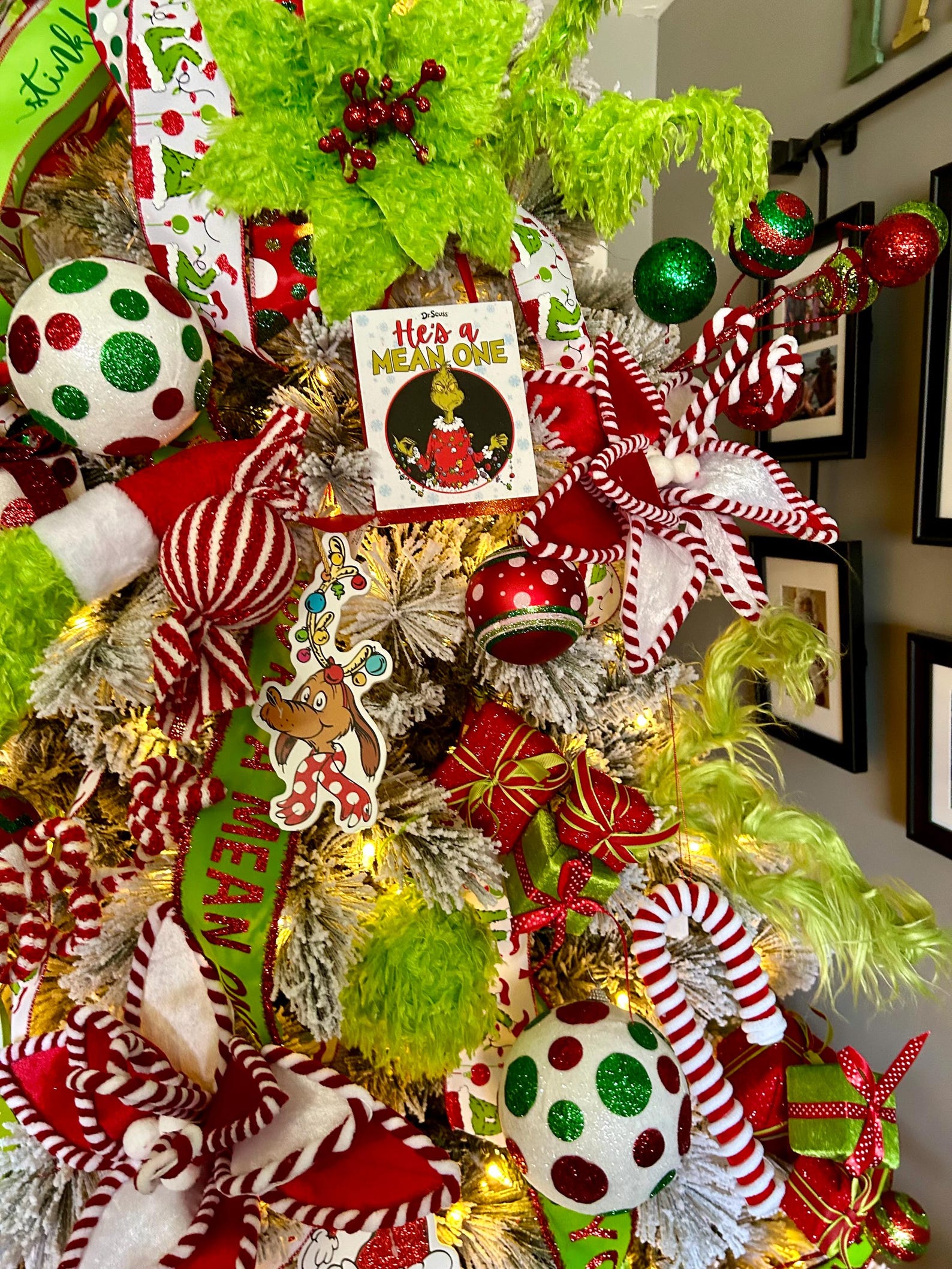 Grinch Christmas Tree Kit, Green Monster Christmas Tree Kit, Grinch ...