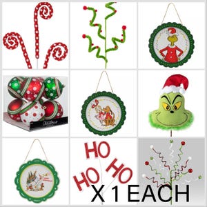 Grinch Christmas Tree Kit, Green Monster Christmas Tree Kit, Grinch ...