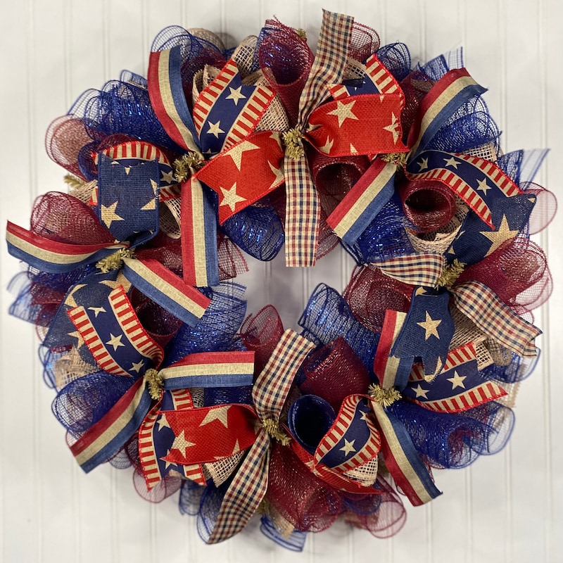 Americana Wreath - Etsy