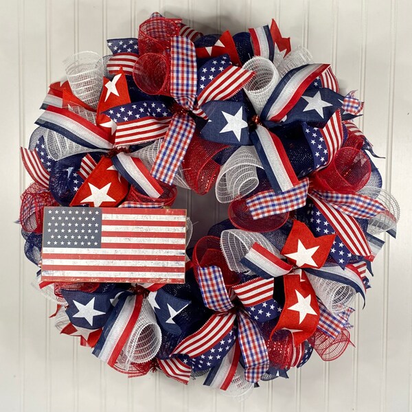 Americana Wreath - Etsy