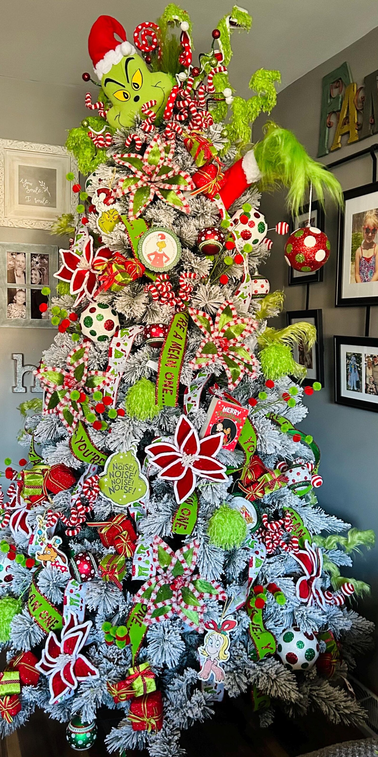 Green Monster Christmas Tree Kit, Mean One Tree Kit, Christmas Grinch ...