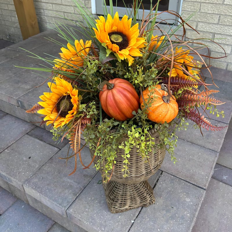 Fall Urn Filler Outdoor - Etsy