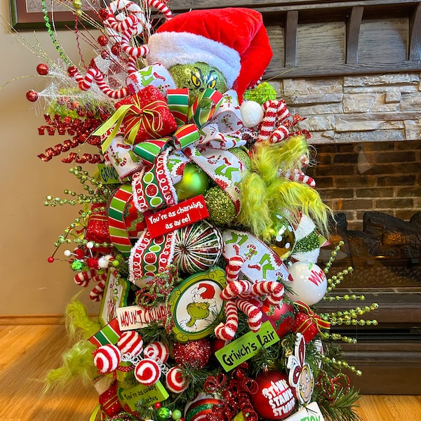 Grinch Tree Complete - Etsy