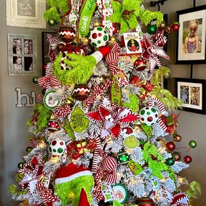 Grinch Christmas Tree Kit, Green Monster Christmas Tree Kit, Grinch ...