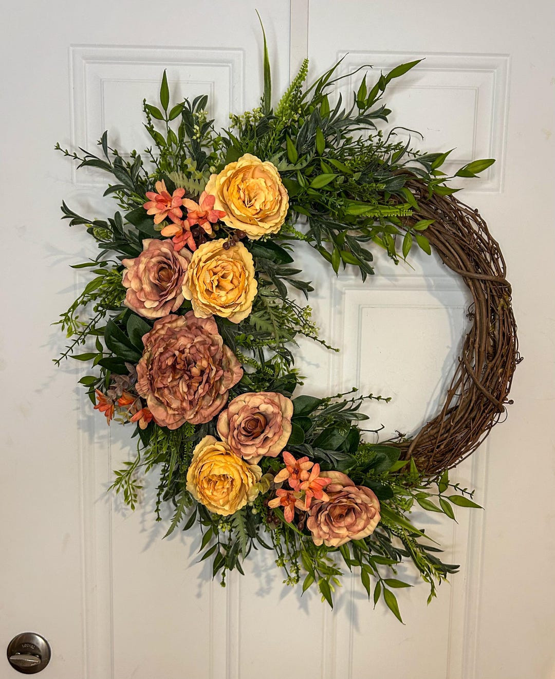 Year Round Wreath, Everyday Wreaths, Floral Wreath, Front Door Wreaths ...
