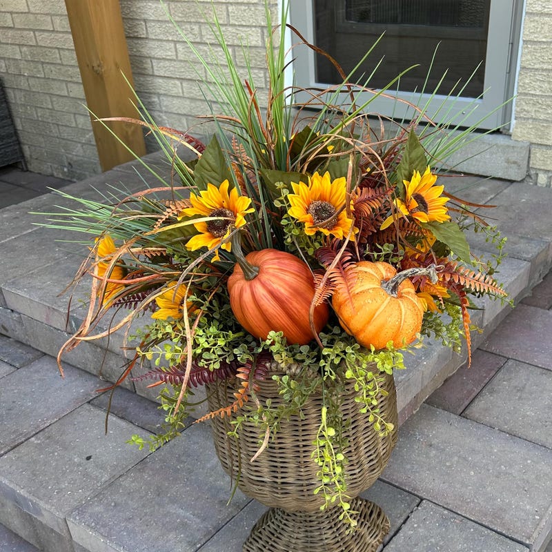 Fall Urn Filler Outdoor - Etsy