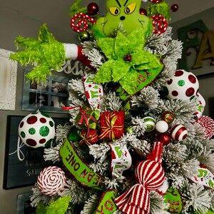 Grinch Christmas Tree Kit, Green Monster Christmas Tree Kit, Grinch ...