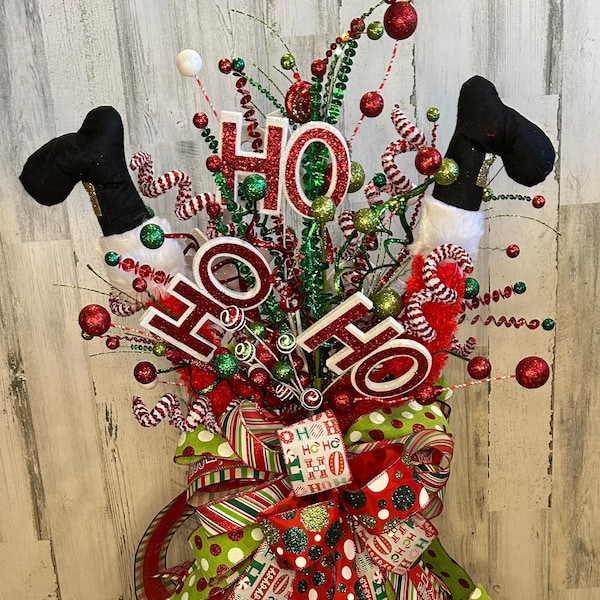 Santa Tree Topper - Etsy