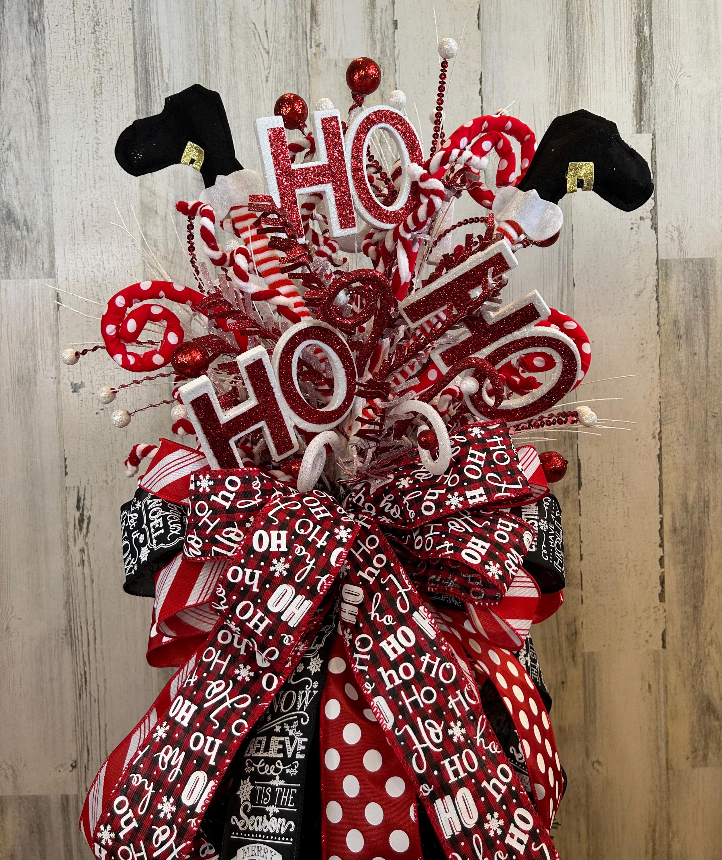 Santa tree toppers store