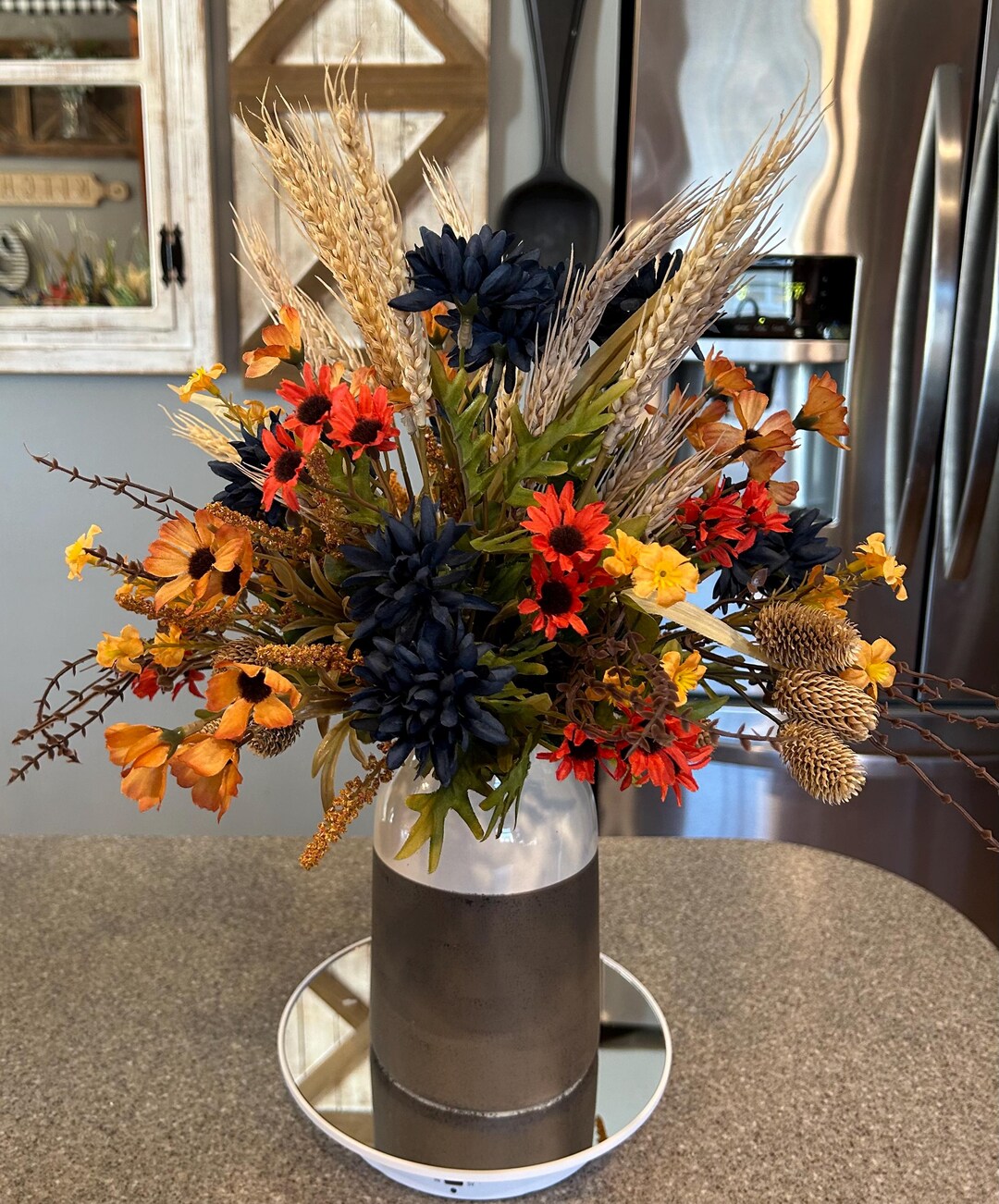 Fall Centerpieces for Dining Table, Fall Centerpiece, Fall Centerpiece ...