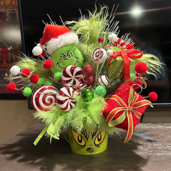 Grinch Christmas Decorations - Etsy