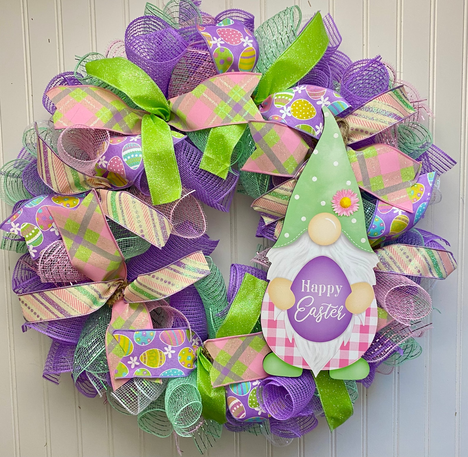Easter Front Door Wreaths - Easter Wreath - Spring Wreath- Farmhouse ...