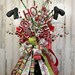 Tree Topper Santa Leg Tree Topper Christmas Tree Topper - Etsy