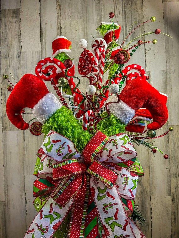 Grinch tree decor store