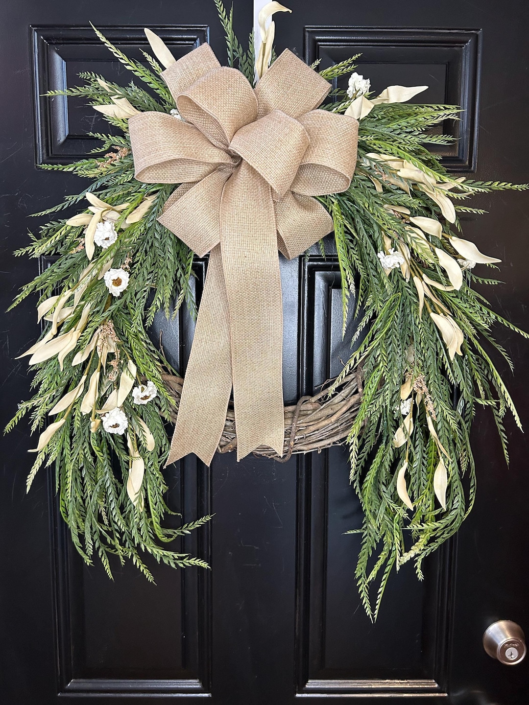 Year Round Wreath, Everyday Wreaths, Front Door Wreaths, Farmhouse ...