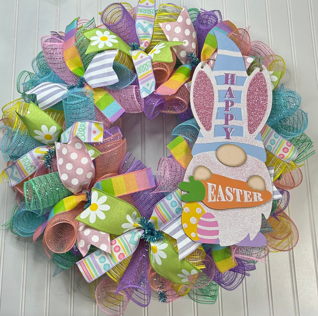Easter Wreath, Easter Door Wreath, Spring Wreath, Easter Wreaths ...