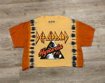 Def Leppard Crop Top - Etsy