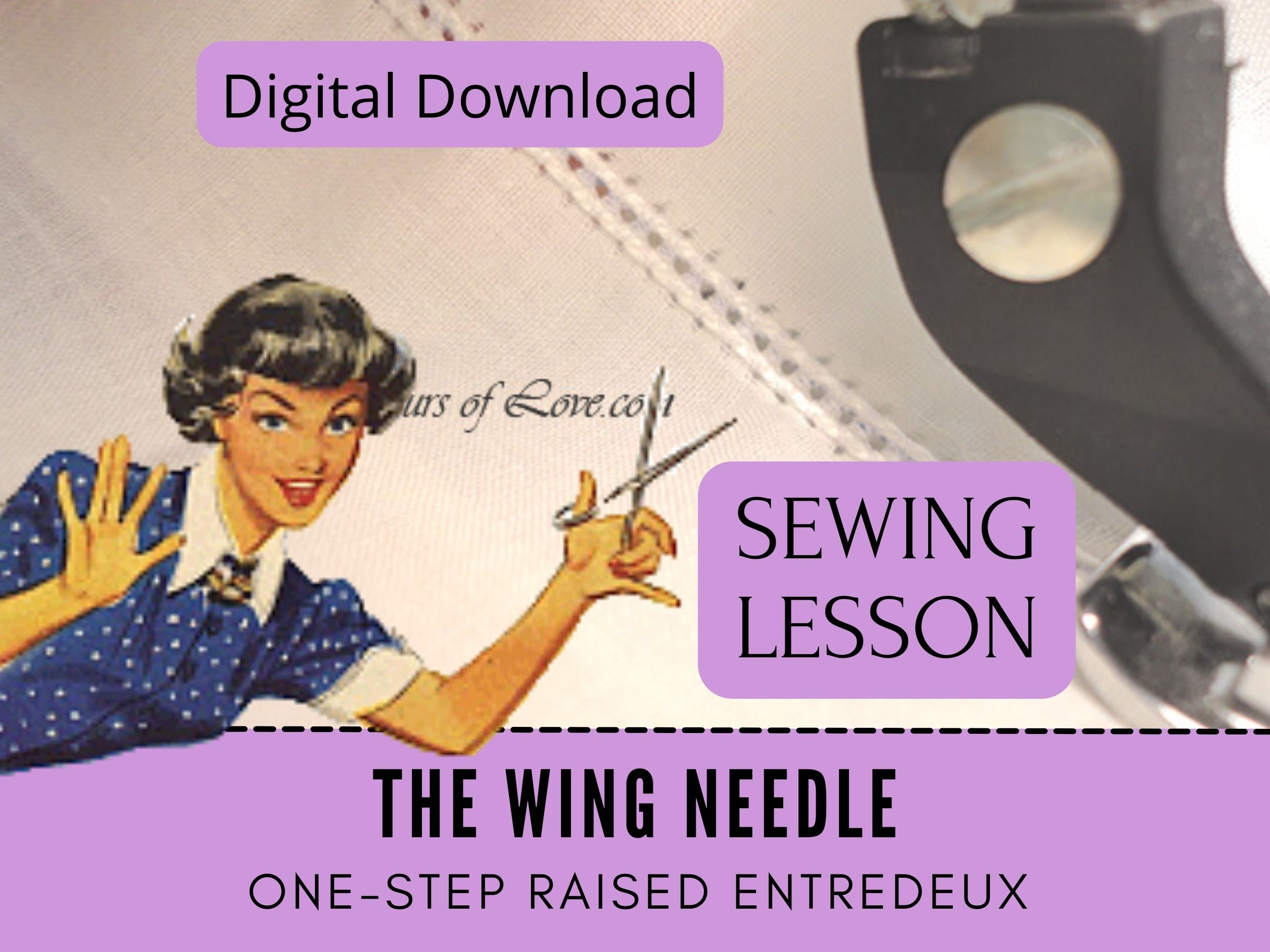 Sewing Lesson for Beginner, Wing Needle Hemstitch, Learn to Sew ...