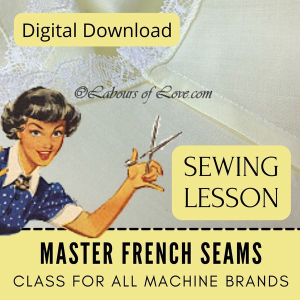 French Seams Sewing Pattern - Etsy