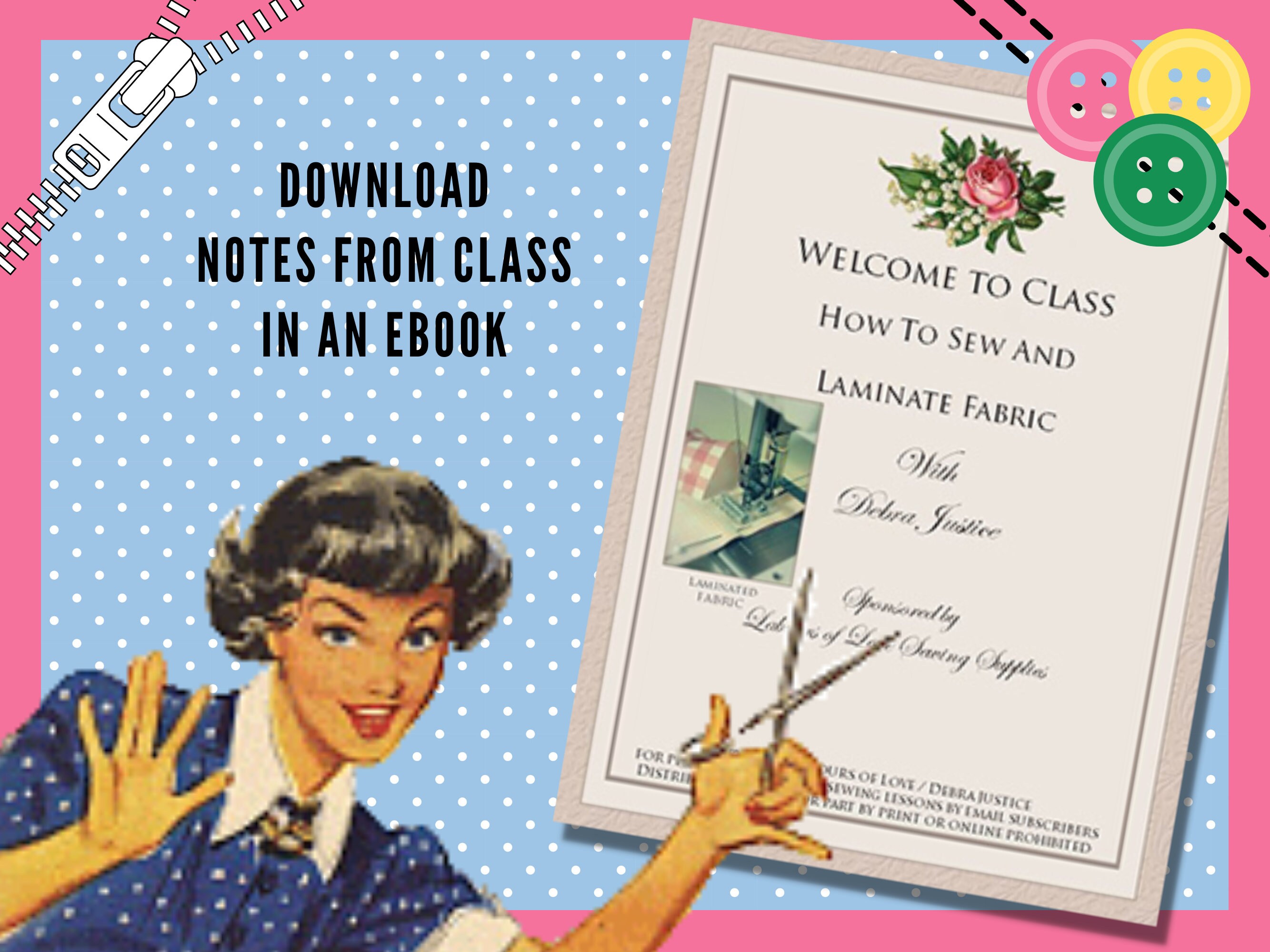 Laminate Fabric Learn to Sew, Sewing Lesson & Ebook, Tutorial Video ...