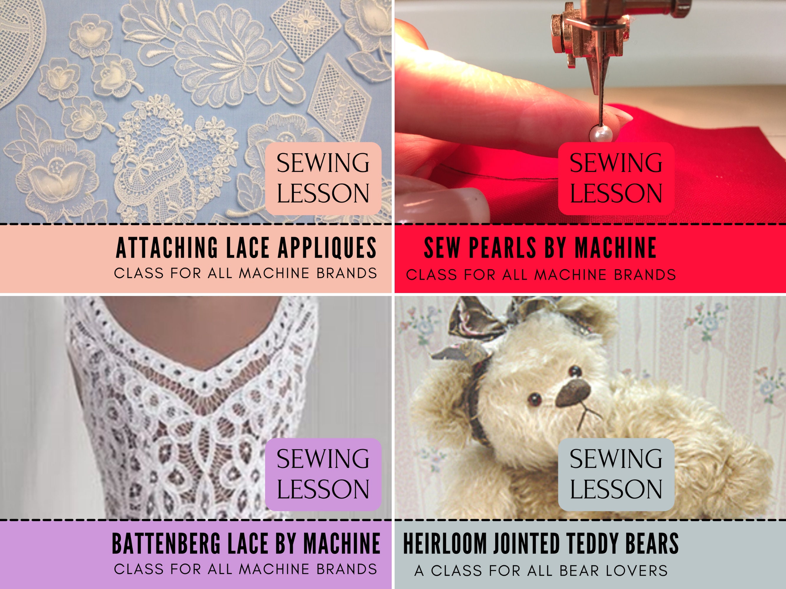 Beginner Sewing Lessons, Learn How to Sew, Beginner Advanced Sewing ...