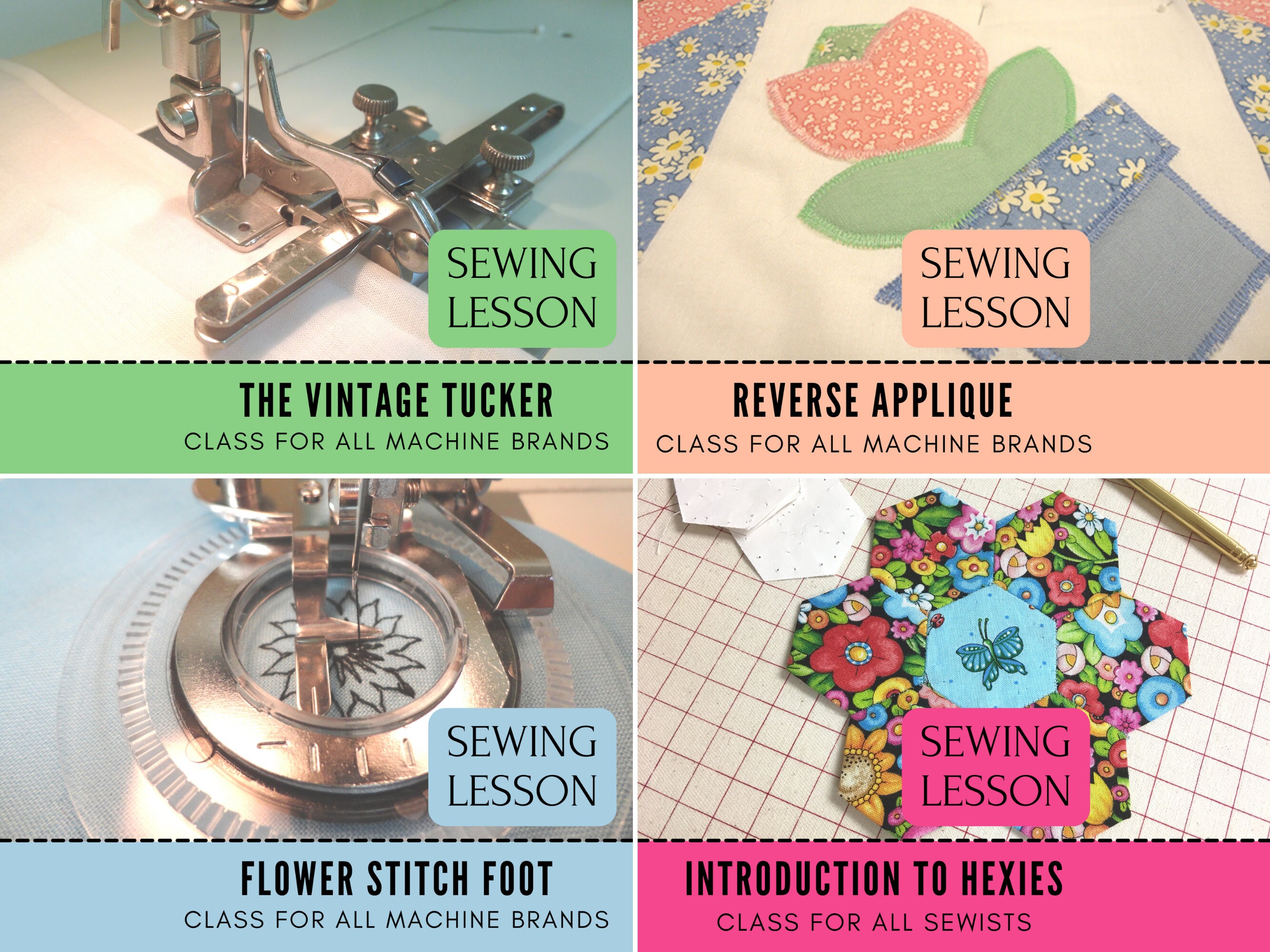 Beginner Sewing Lessons, Learn How to Sew, Beginner Advanced Sewing ...