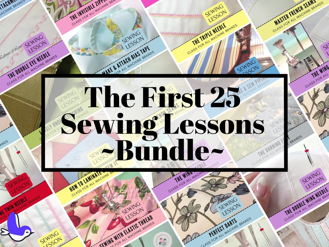 Beginner Sewing Lessons, Learn to Sew, Video Tutorials, Dressmaking Sew ...