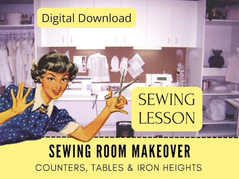 Sewing Room Organization Lesson and Ebook, A Fun Tutorial Video on ...