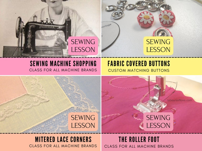 Beginner Sewing Lessons, Learn How to Sew, Beginner Advanced Sewing ...