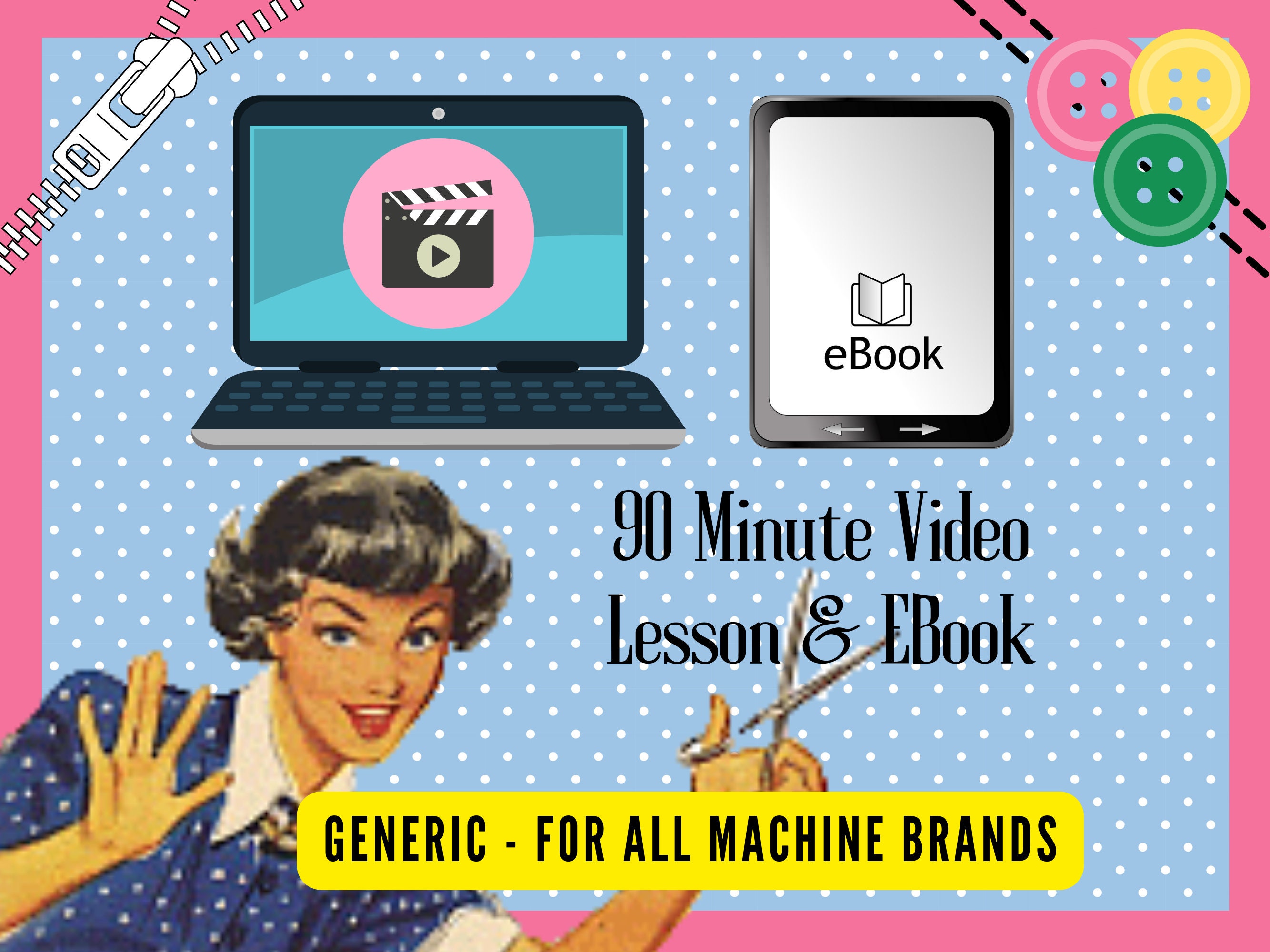Sewing Room Organization Lesson and Ebook, A Fun Tutorial Video on ...