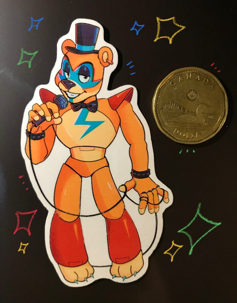 FNAF Security Breach Stickers - Etsy