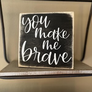 Mini Wood Sign, Empowering, Motivational Decor, Positivity Sign ...