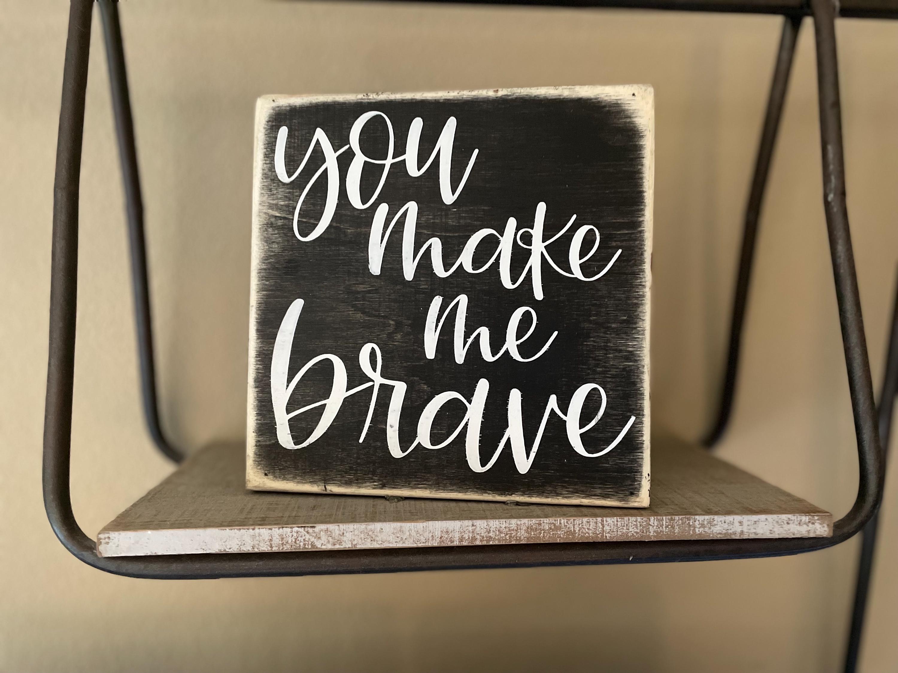 Mini Wood Sign, Empowering, Motivational Decor, Positivity Sign ...