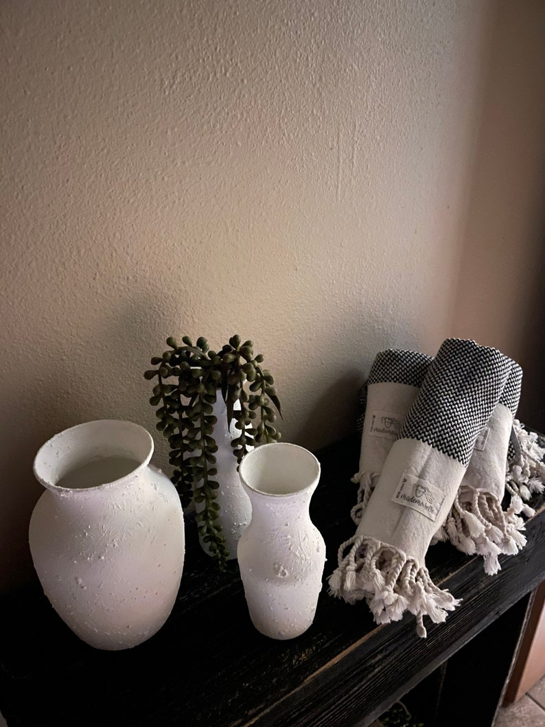 Clay Effect Vases, Vase Sets, Clay Vase, Farmhouse Decor, Contemporary ...