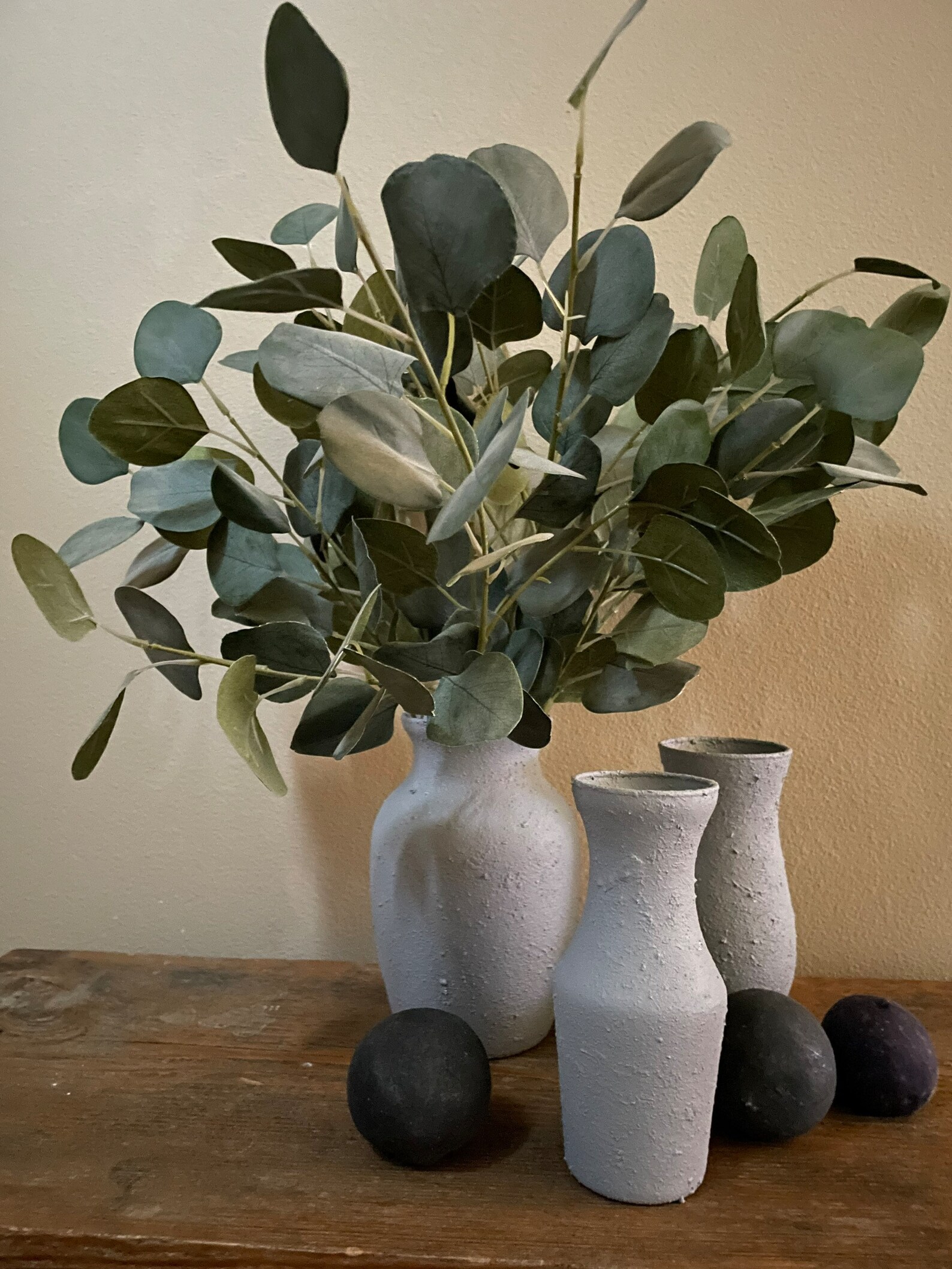 Clay Effect Vases, Vase Sets, Clay Vase, Farmhouse Decor, Contemporary ...