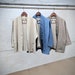 Unisex European Linen Kimono Jacket, Soft Washed Midweight Cover-up - Etsy