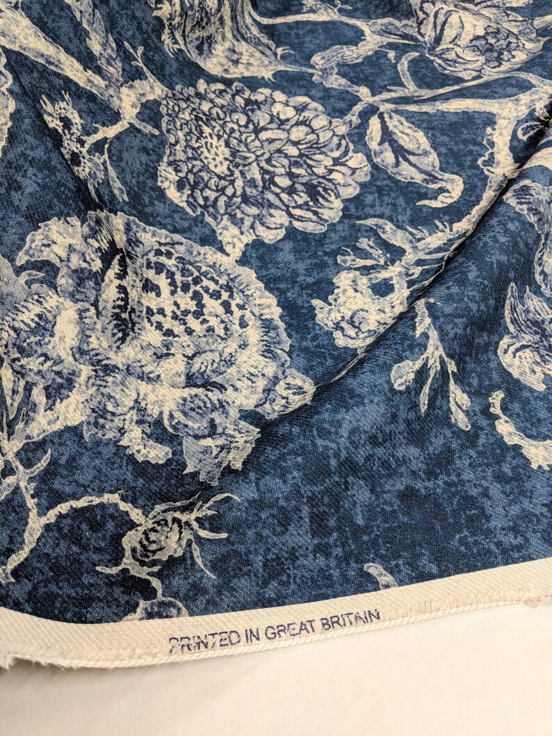 Stylish Bohemian Jacket Vintage Washed-out Indigo Floral Mix - Etsy