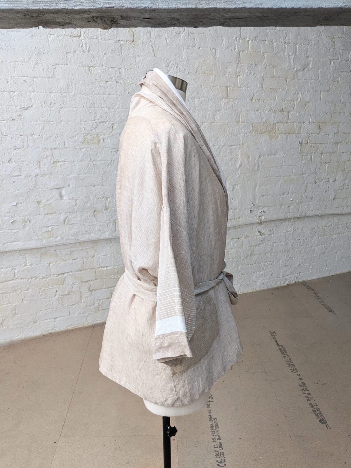 Luxurious Linen Cardigan/cover-up, Oversized Soft Textured Linen Jacket ...
