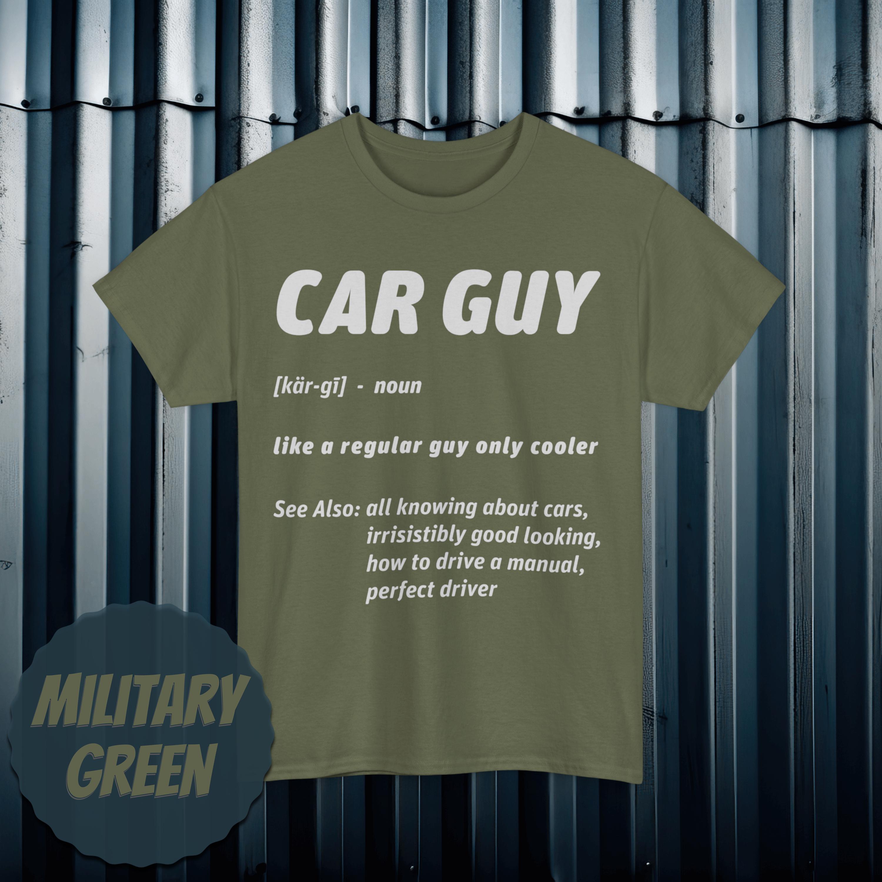 Car Guy Definition Shirt, Dictionary Definition Car Guy T Shirt, Funny ...