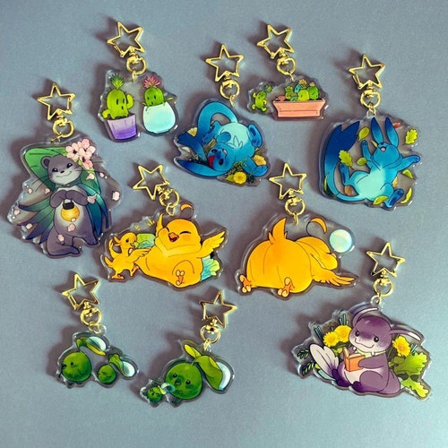 Final Fantasy XIV Keychains - Etsy