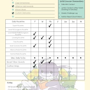 Final Fantasy XIV - Exploring Eorzea Interactive Digital Planner and ...