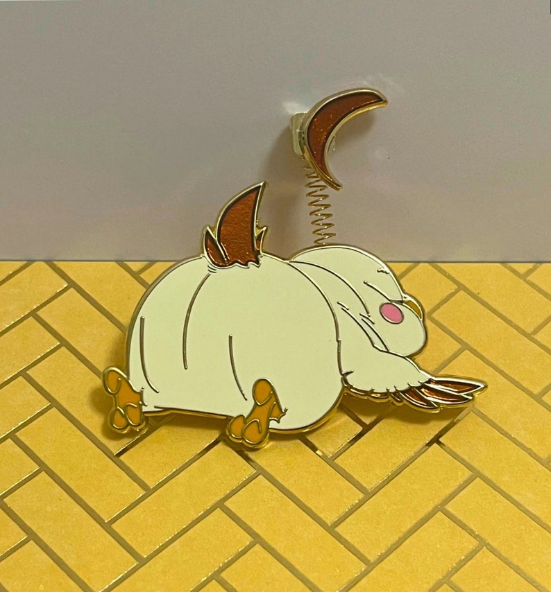 Chocobo & Carbuncle Enamel Pins - Etsy