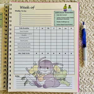 Exploring Eorzea - Final Fantasy XIV Completionist Guide & Planner - Etsy